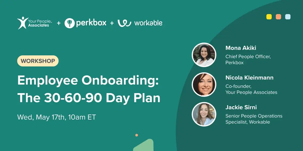Employee Onboarding: The 30-60-90 Day Plan